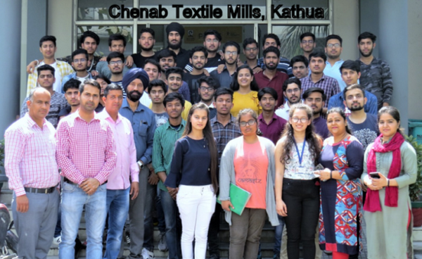 SMVDU Students Visit Chenab Textile Mill, Kathua – Shri Mata Vaishno ...
