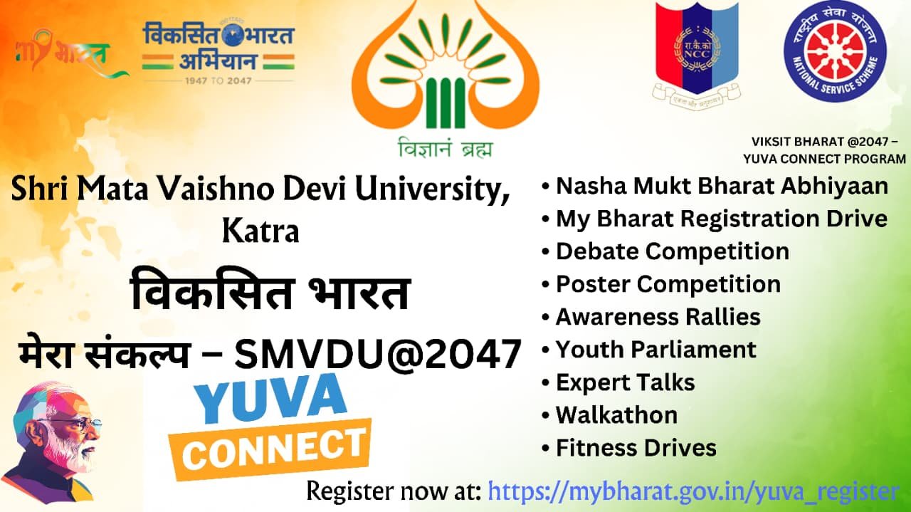 Viksit Bharat – Shri Mata Vaishno Devi University (The only Official ...
